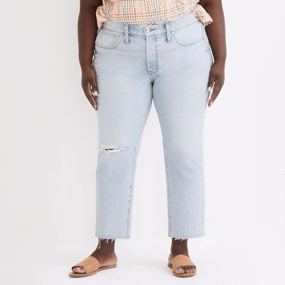 Madewell | Jeans | Nwt Madewell Perfect Vintage Crop Denim Jeans Plus ...